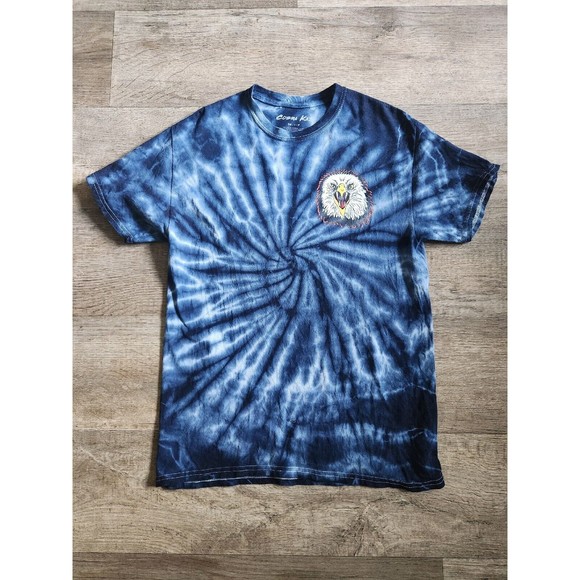 Hot Topic | Shirts | Cobra Kai Hot Topic Eagle Fang Karate Blue Tie Dye ...